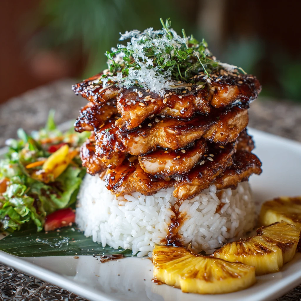 Hawaiian Huli Huli Chicken Stack: A Flavorful Recipe Delight – Lovable ...